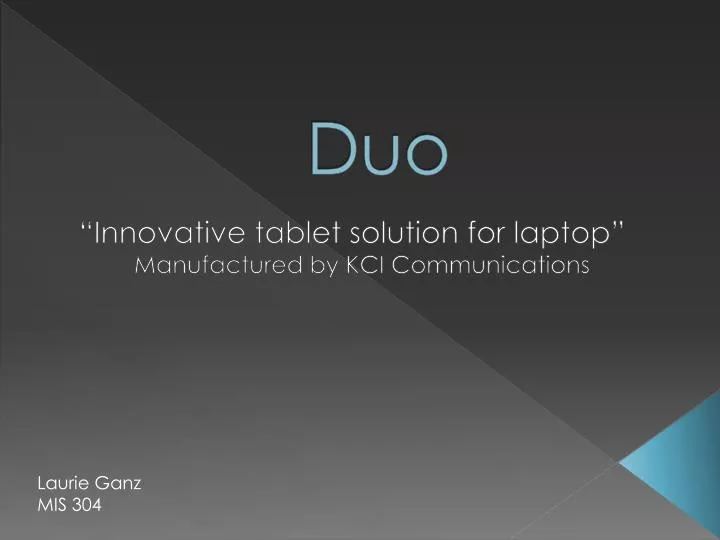 PPT - Duo PowerPoint Presentation, free download - ID:2214864