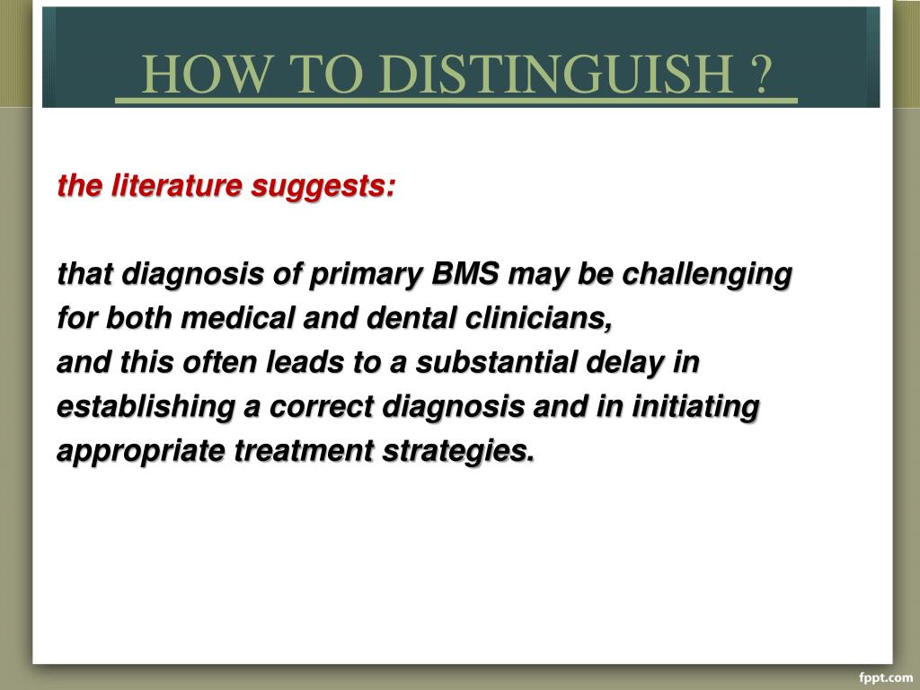 PPT - ORAL BURNING AND BURNING MOUTH SYNDROME PowerPoint Presentation ...
