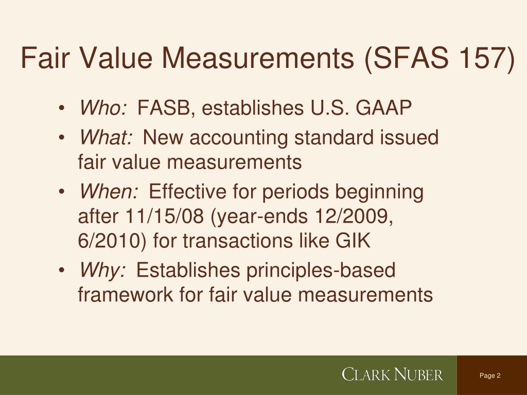 PPT - New Guidance on Accounting for GIK at Fair Value AERDO Conference ...