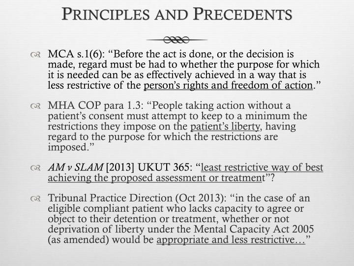 PPT - The “best” way of achieving the “least restrictive”: MHA or DOLS ...
