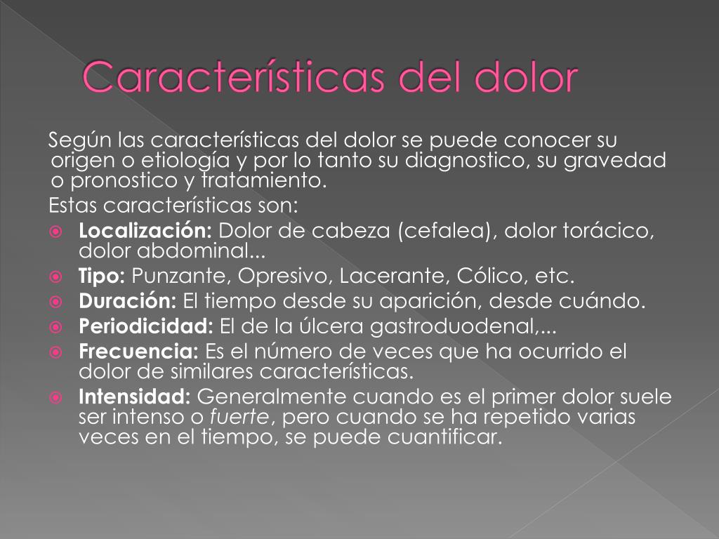 PPT - FISIOPATOLOGIA DEL DOLOR PowerPoint Presentation, free download - ID:2217575