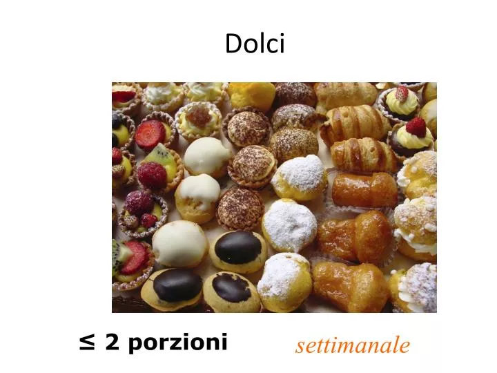 PPT - Dolci PowerPoint Presentation, free download - ID:2217864