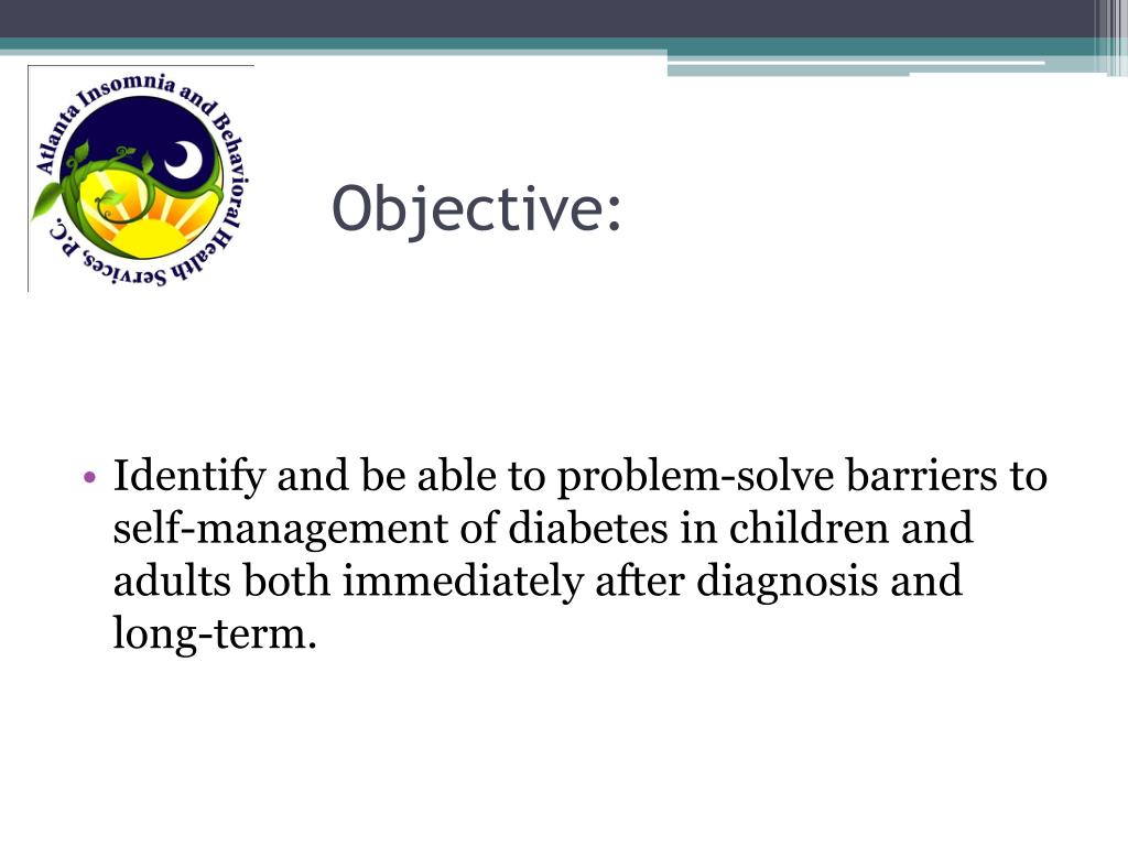 PPT - Psychological Implications of Diabetes & Chronic Disease ...
