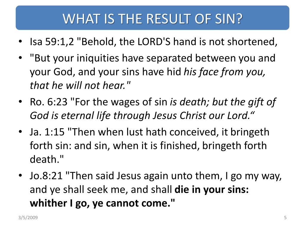 PPT - Let’s start with the biblical definition of sin: A. Greek ...