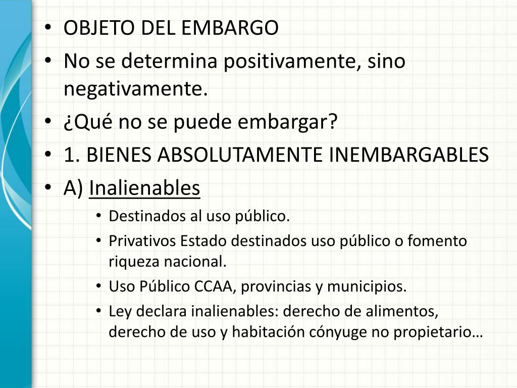PPT - TEMA 4 EL EMBARGO EJECUTIVO PowerPoint Presentation, free ...