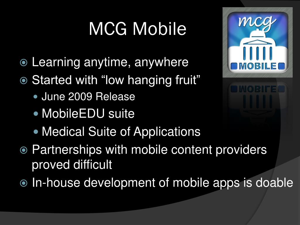 PPT - Mobile for the Millennial Medical Student PowerPoint Presentation ...