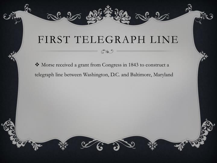 PPT - The Electric Telegraph PowerPoint Presentation - ID:2219467
