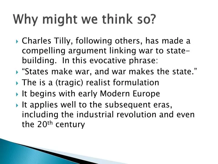 PPT - Why might we think so? PowerPoint Presentation, free download ...