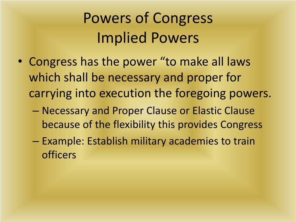 PPT - The Legislative Branch The Senate and House of Representatives ...