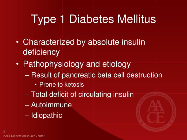 PPT - Pathophysiology of Type 1 Diabetes PowerPoint Presentation - ID ...