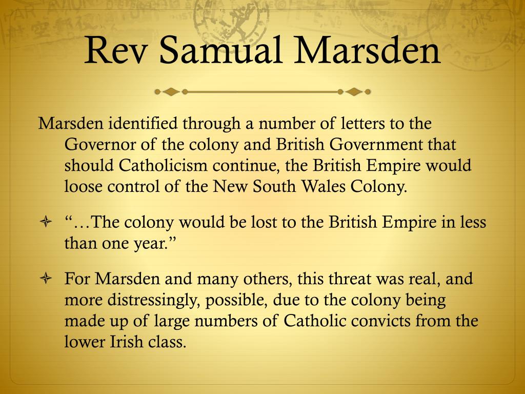 PPT - The Early Church in Australia PowerPoint Presentation, free ...