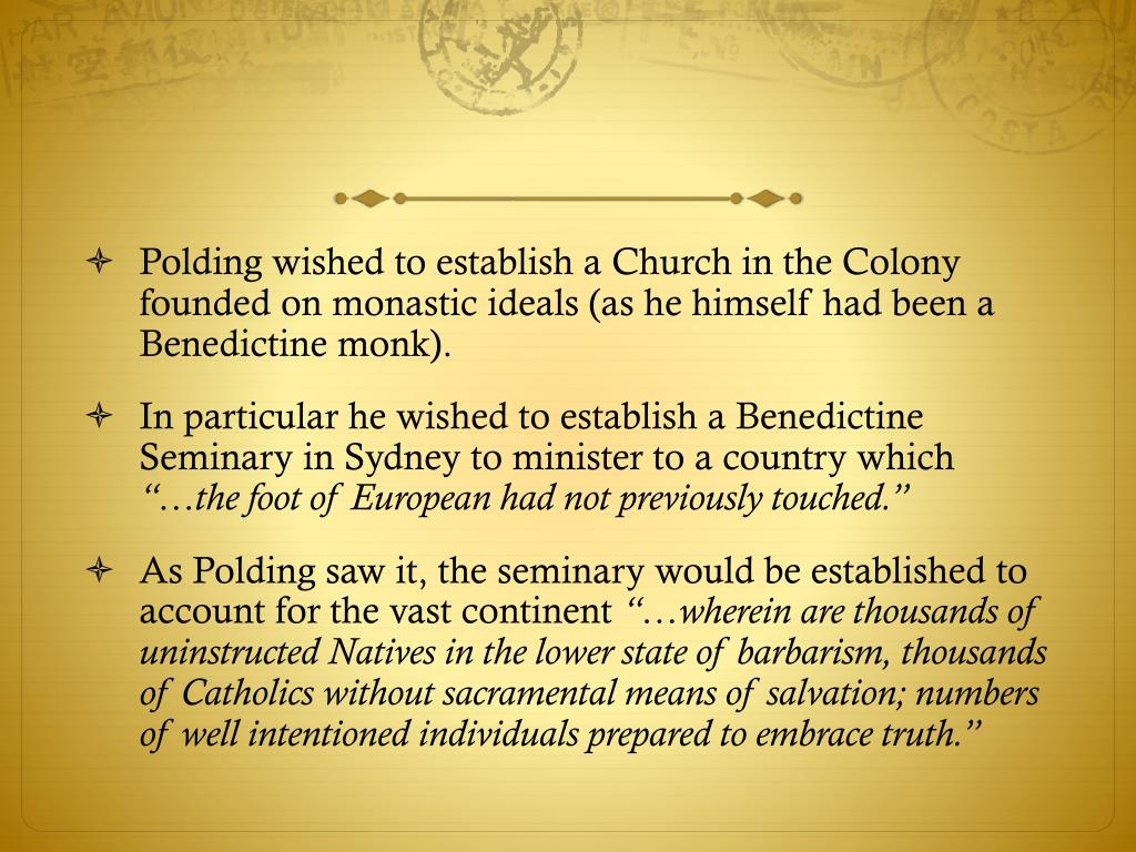 PPT - The Early Church in Australia PowerPoint Presentation, free ...