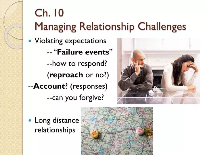 PPT - Ch. 10 Managing Relationship Challenges PowerPoint Presentation ...