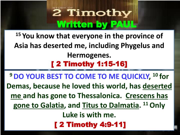 PPT - 2 Timothy 2:1-7 PowerPoint Presentation - ID:2220485