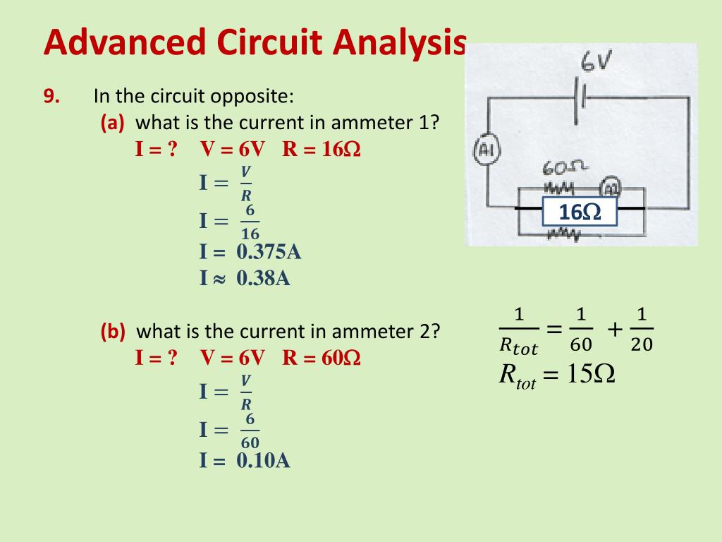 Ppt Electric Circuits 5 Advanced Circuit Analysis Powerpoint Presentation Id2220556