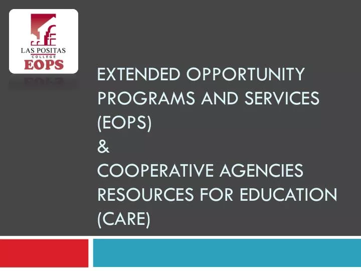 PPT - EOPS PowerPoint Presentation, free download - ID:2221049