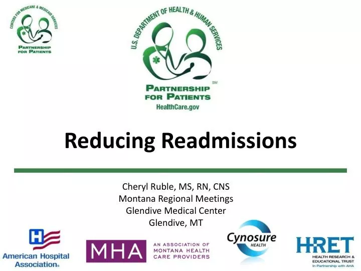 PPT - Reducing Readmissions PowerPoint Presentation, free download - ID ...