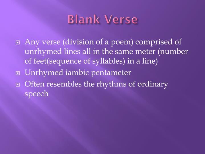 PPT - Types of Poems PowerPoint Presentation - ID:2221601
