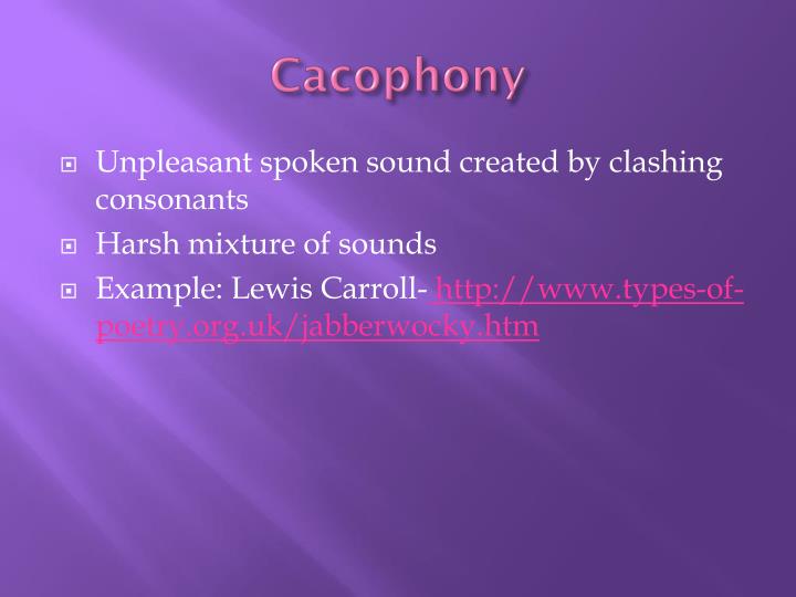 PPT - Types of Poems PowerPoint Presentation - ID:2221601
