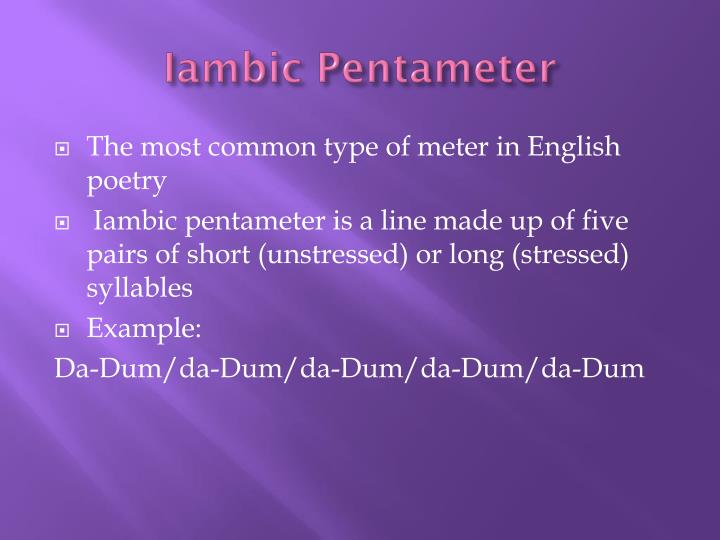 PPT - Types of Poems PowerPoint Presentation - ID:2221601