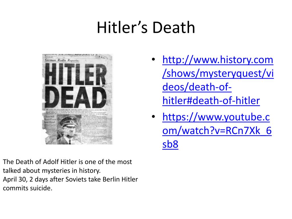 PPT - The Consequences of War and Political Choices in WWII PowerPoint ...