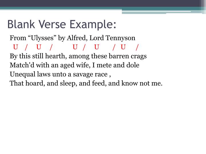 PPT - Poetic Forms – Part 9 PowerPoint Presentation - ID:2222007