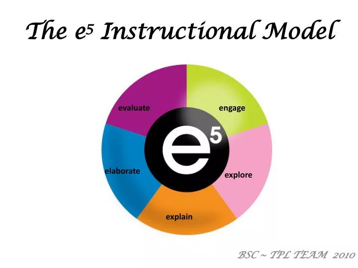 PPT - The e 5 Instructional Model PowerPoint Presentation, free ...