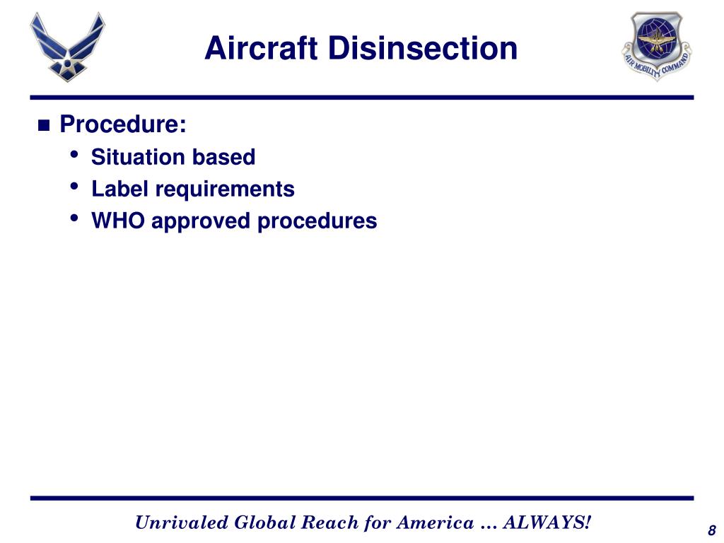 PPT - Military Aircraft Quarantine Prevention: Strengths & Challenges ...