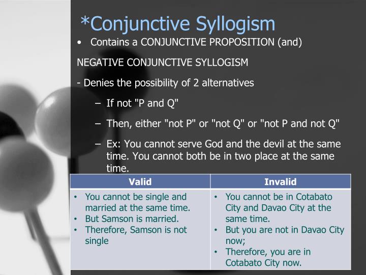 PPT - Disjunctive & Hypothetical Syllogisms PowerPoint Presentation ...