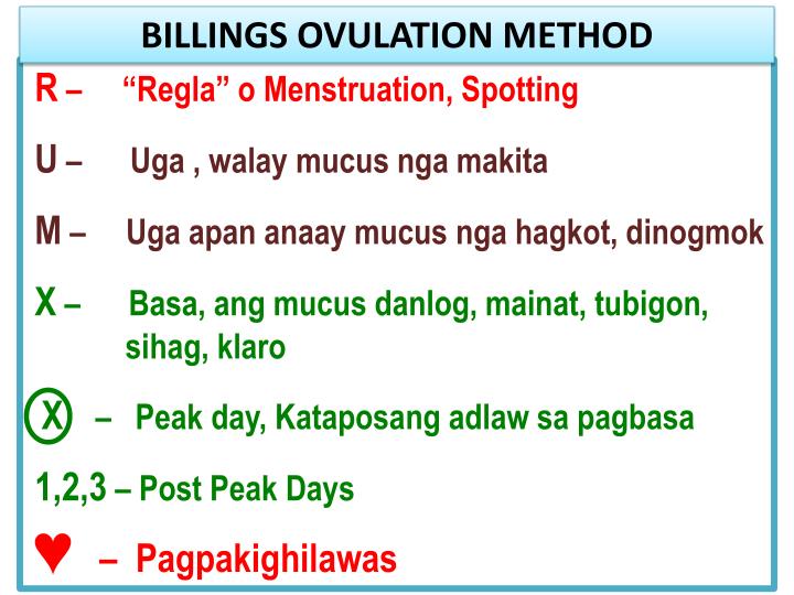 PPT - BILLINGS OVULATION METHOD PowerPoint Presentation - ID:2222345