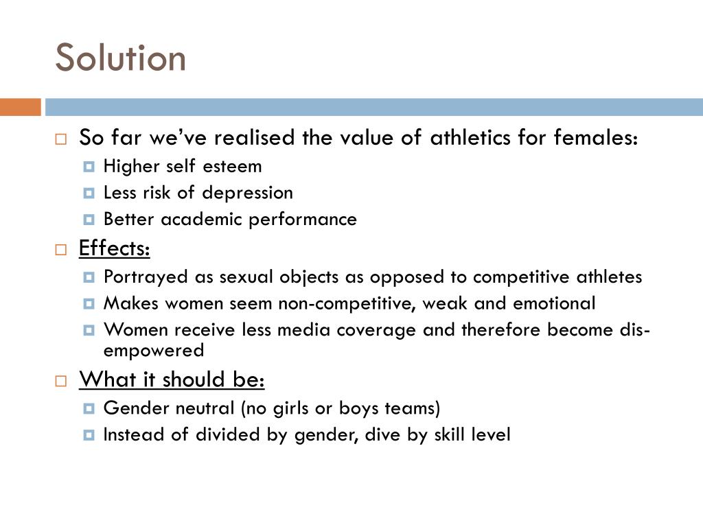PPT - Gender Roles in Sports PowerPoint Presentation, free download ...