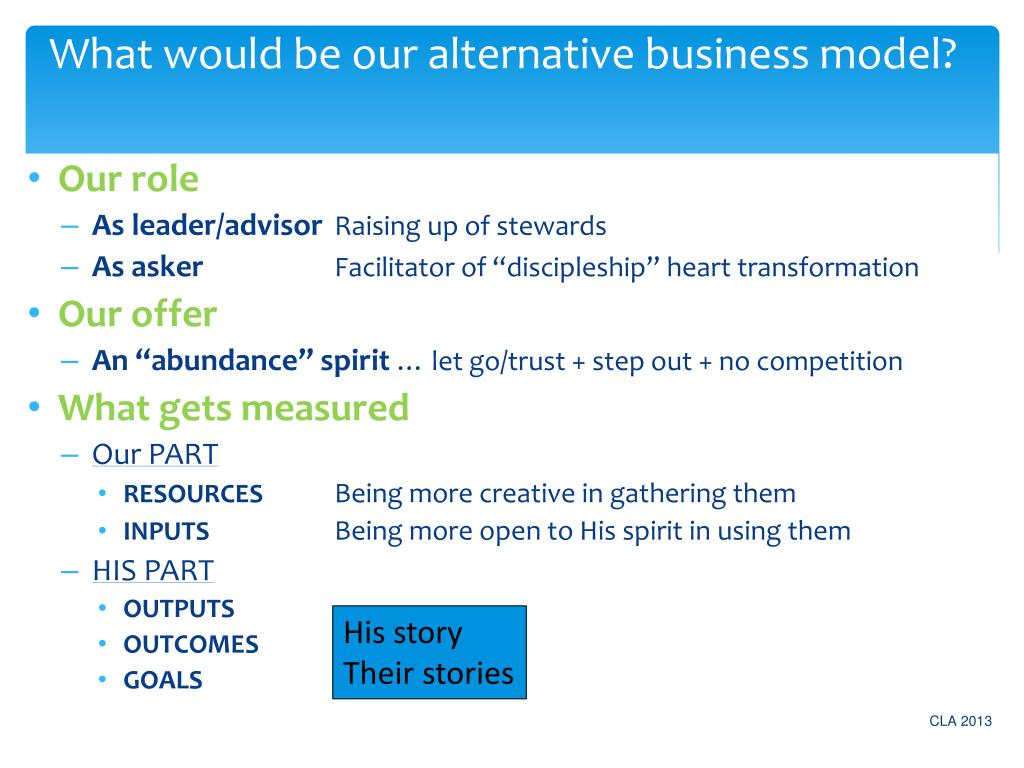 PPT - Steward-Raising Sustainability through a Biblically Bold Approach ...