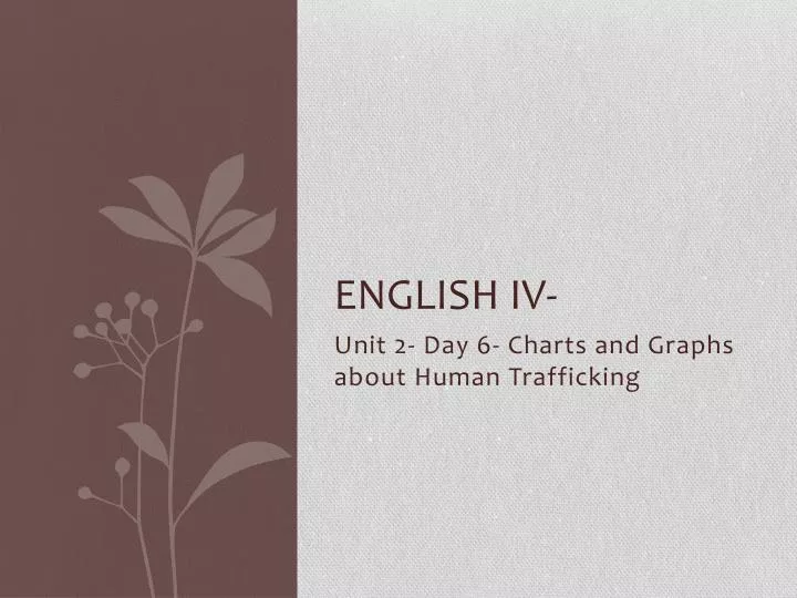 PPT - English IV- PowerPoint Presentation, free download - ID:2223355