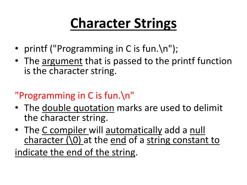 PPT - Character Strings PowerPoint Presentation, free download - ID:2223660 PPT - Character Strings PowerPoint Presentation, free download - ID:2223660