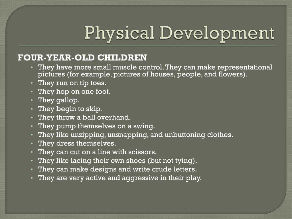 PPT - Developmental Milestones: Preschoolers PowerPoint Presentation ...