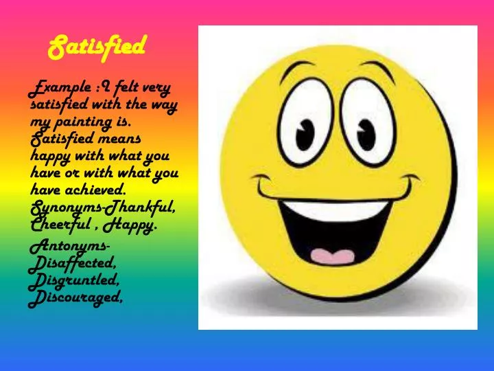PPT - Satisfied PowerPoint Presentation, free download - ID:2224314