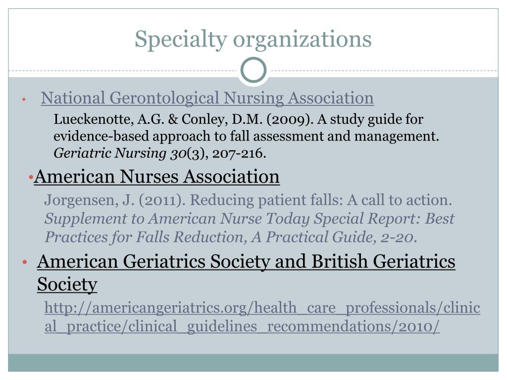 Ppt Falling In Older Adults Evidence Best Practices And Management