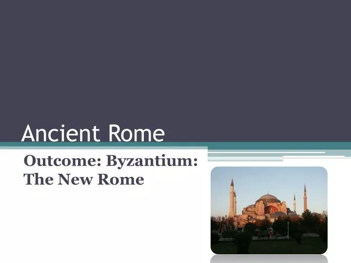 PPT - Ancient Rome PowerPoint Presentation, free download - ID:2225026