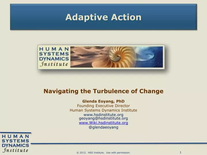 PPT - Adaptive Action PowerPoint Presentation, free download - ID:2225536