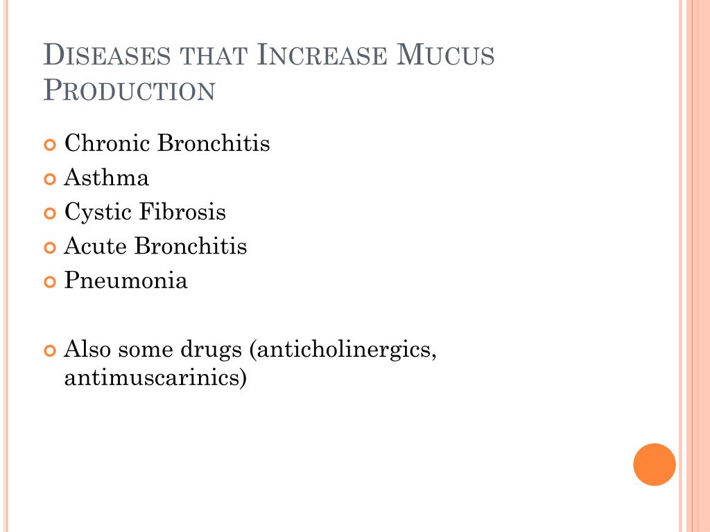 PPT - Respiratory Pharmacology Week 5 Anticholinergics and Mucolytics ...