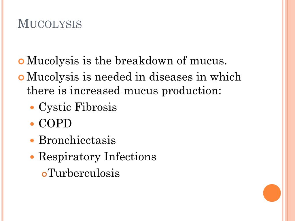 PPT - Respiratory Pharmacology Week 5 Anticholinergics and Mucolytics ...