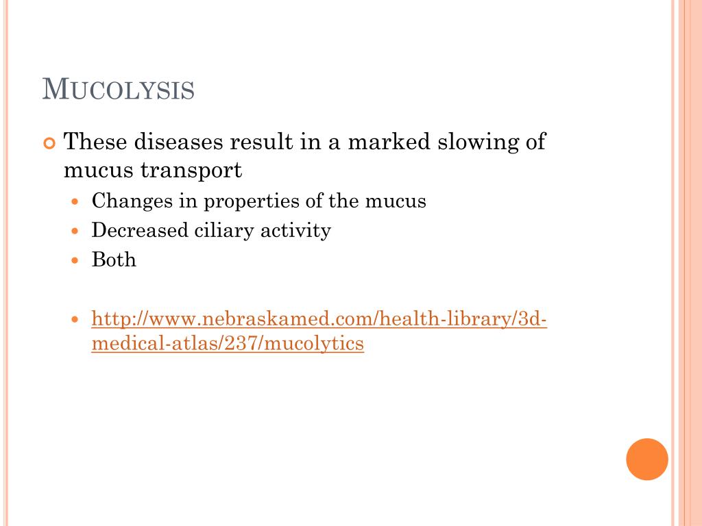 PPT - Respiratory Pharmacology Week 5 Anticholinergics and Mucolytics ...