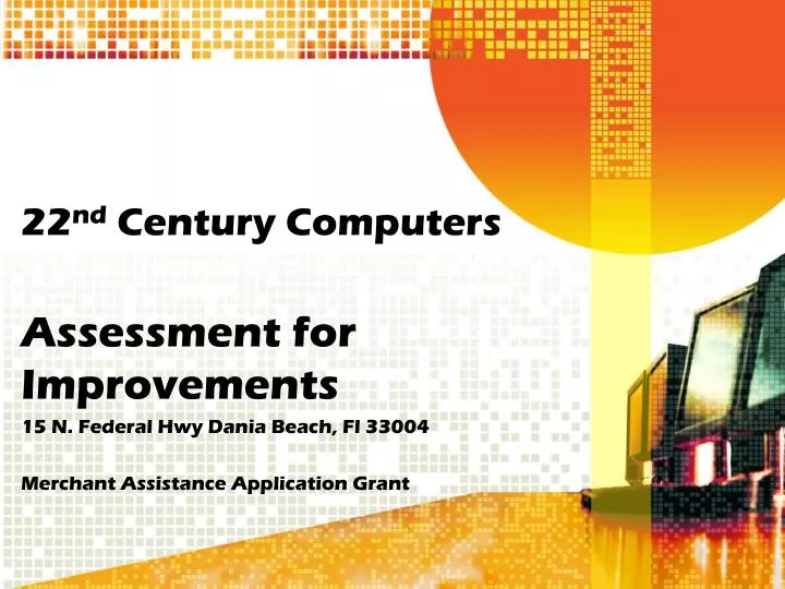 PPT - 22 nd Century Computers PowerPoint Presentation, free download ...