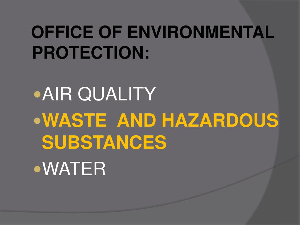 PPT - DNREC - OFFICE OF ENVIRONMENTAL PROTECTION REGION III REGIONAL ...