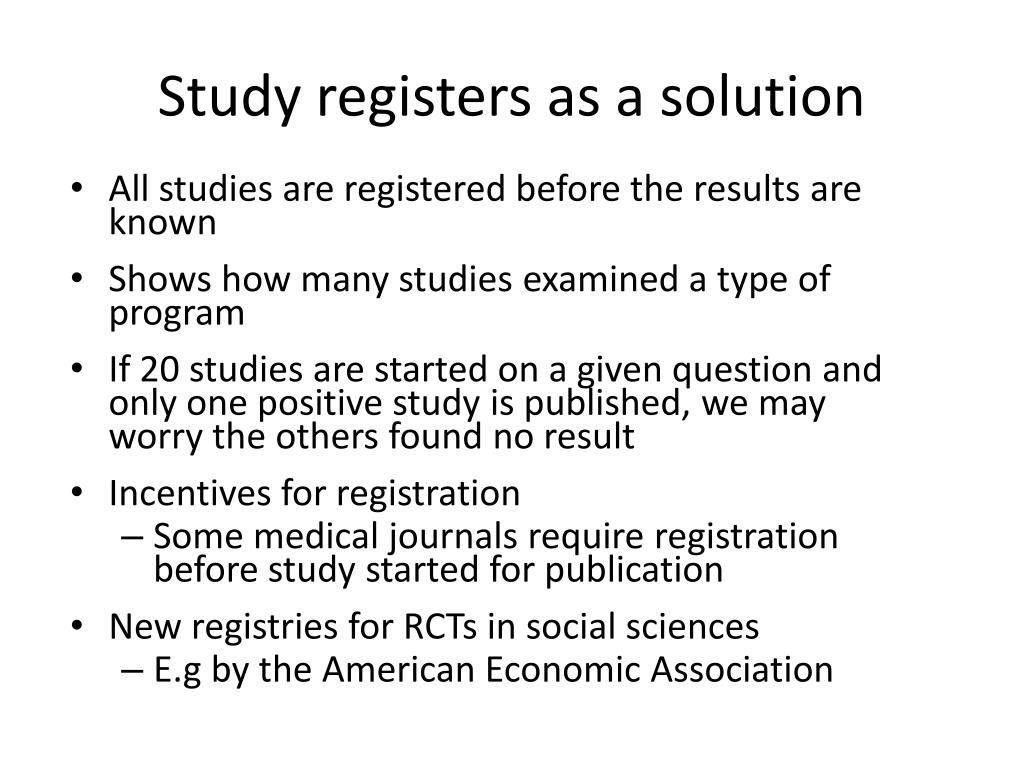 PPT - Pre-analysis plans PowerPoint Presentation, free download - ID ...