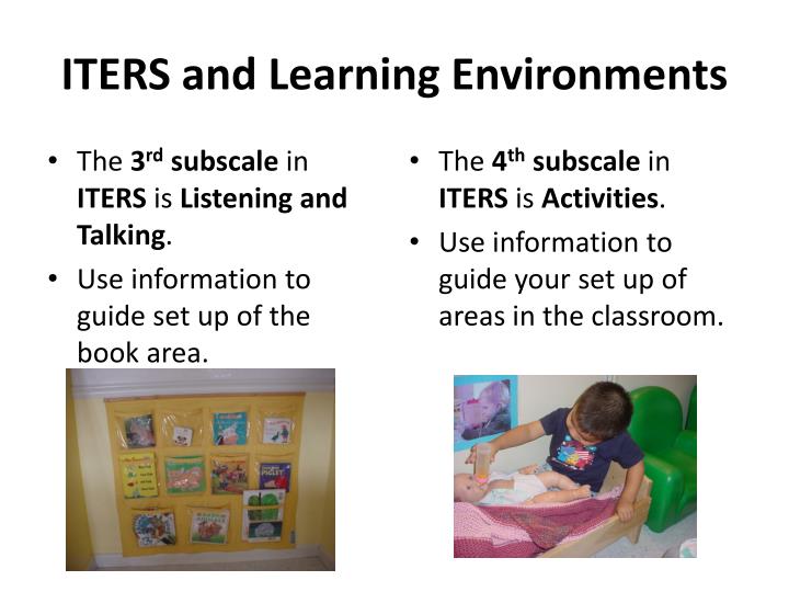 PPT - Setting Up Infant Toddler Classrooms: The Active Learning ...