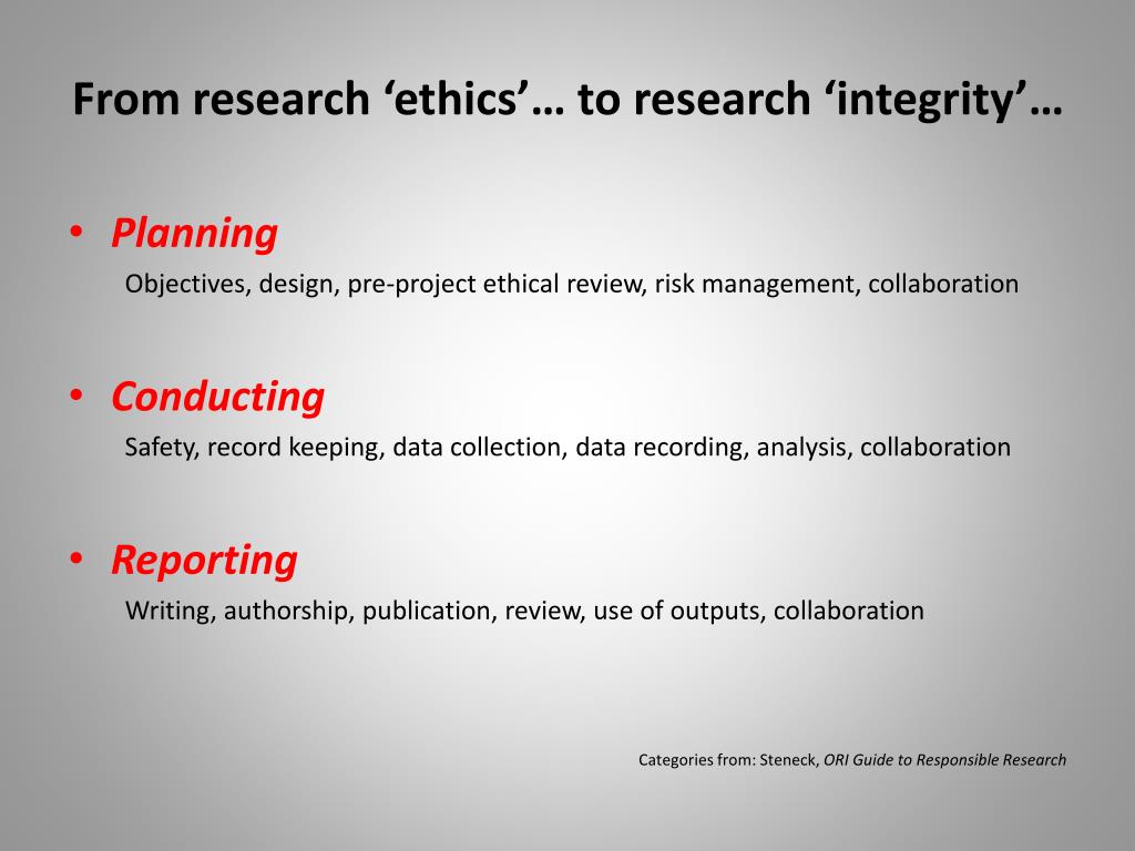 PPT - Enhancing Researcher Engagement with Research Integrity ...
