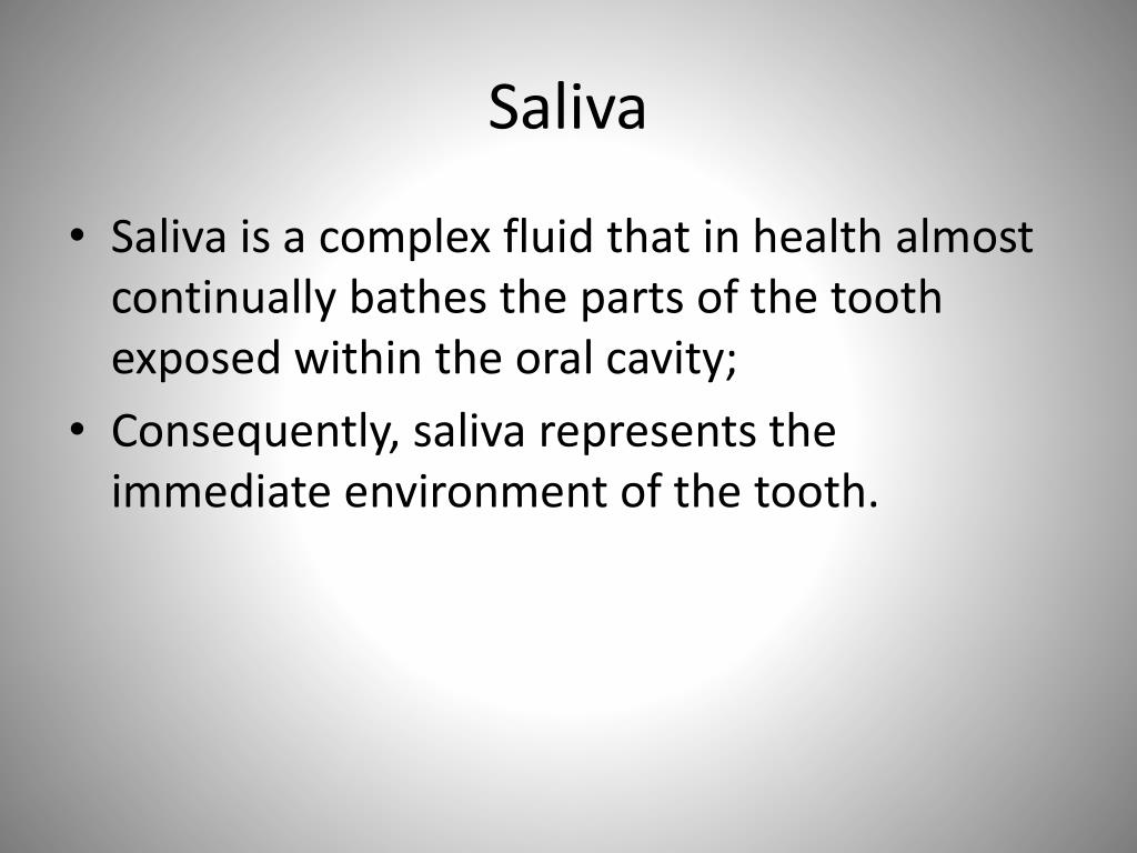 PPT - Salivary Glands and Saliva PowerPoint Presentation, free download ...