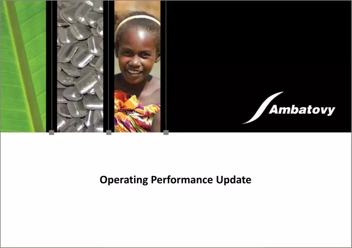 PPT - Operating Performance Update PowerPoint Presentation, free ...
