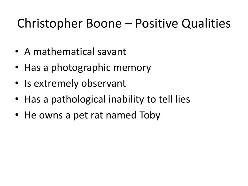 PPT - Themes in Curious Incident of the Dog in the Night-Time ...